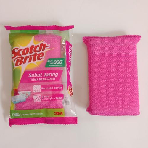 Jual sabut spon cuci piring polytex scotch brite busa kawat jaring ...