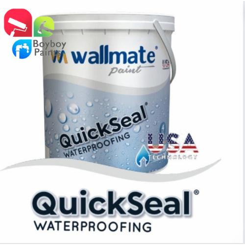 Jual Wallmate Quickseal Waterproofing Warna Jadi Pail 20 kg Vegas Red - Jakarta Utara ...