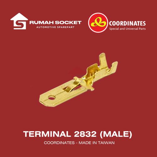 Jual TERMINAL SKUN GEPENG KECIL / SKUN MOTOR KECIL COWO / MALE 2832 ...