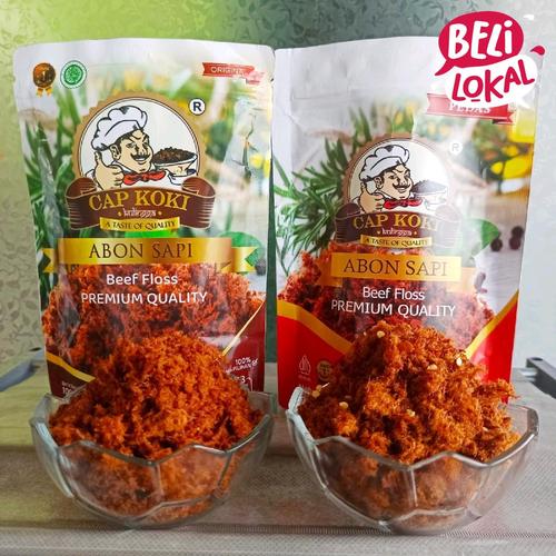 Jual Abon Sapi Premium 100 Gram Beef Floss Kemasan Standing Pouch ...