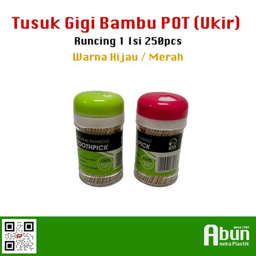 Jual Tusuk Gigi Bambu ION Pot Isi 250pcs - Jakarta Selatan - Abun Aneka ...