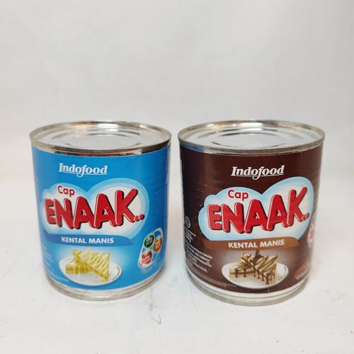 Jual Cap ENAAK Susu Krimer Kental Manis 370 gr - Cokelat - Kota ...