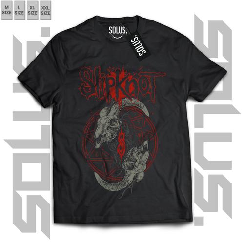 Jual TShirt Band Slipknot | Kaos Band Metal Hitam - M - Kota Palembang ...