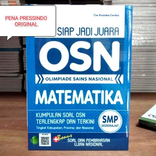 Jual BUKU SIAP JADI JUARA OSN OLIMPIADE SAINS NASIONAL MATEMATIKA SMP - Kab. Bantul - Pena ...