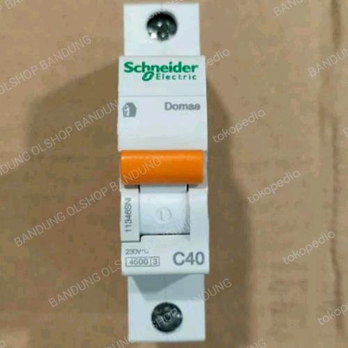 Jual SCHNEIDER MCB 40A 1P MERLIN GERIN MG DOMAE MCB 1P 40A 220V SCHNEIDER - Kota Bandung ...