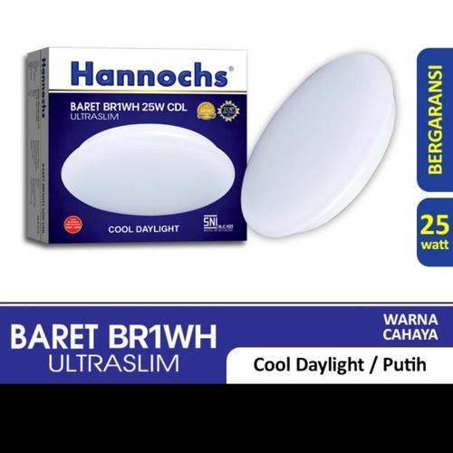 Jual Hannochs Lampu Downlight LED Baret BR1WH 25Watt Ultraslim Cahaya ...
