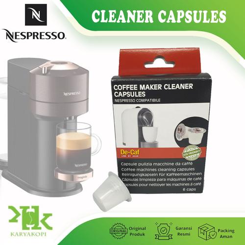Promo DE-CAF Capsule Clean for Nespresso, Coffee Machine Cleaner Nespresso - Jakarta Pusat ...
