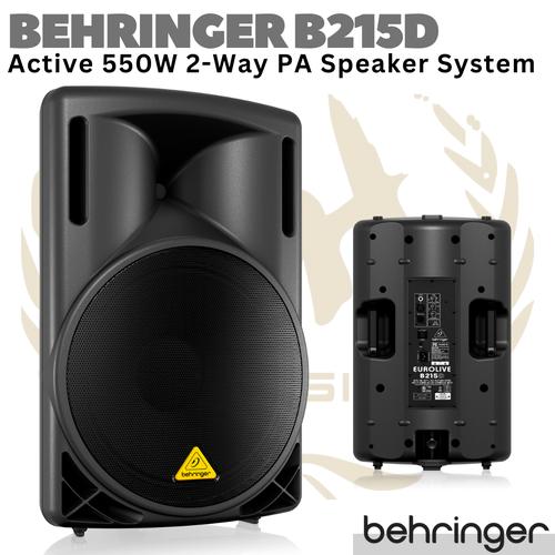 Promo BEHRINGER EUROLIVE B215D Active 15" 550W 2-Way PA Speaker ...