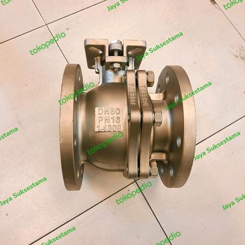 Jual Ball Valve PN16 Stainless SS 304 1/2" inch PN 16 SS304 DN15 ...