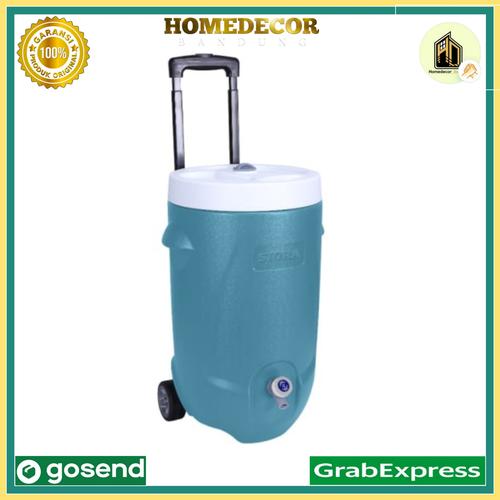 Jual Stora 20 Ltr Wadah Pendingin Cooler Dengan Roda - Biru / cooler ...