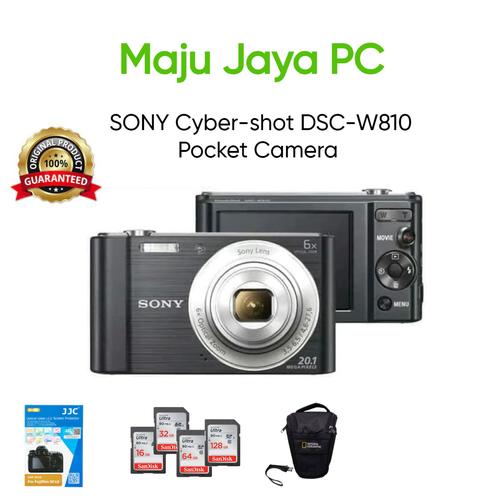Jual SONY CYBERSHOOT DSC-W810 Pocket Camera - Box Putih, Standar Box - Jakarta Pusat - Maju Jaya ...