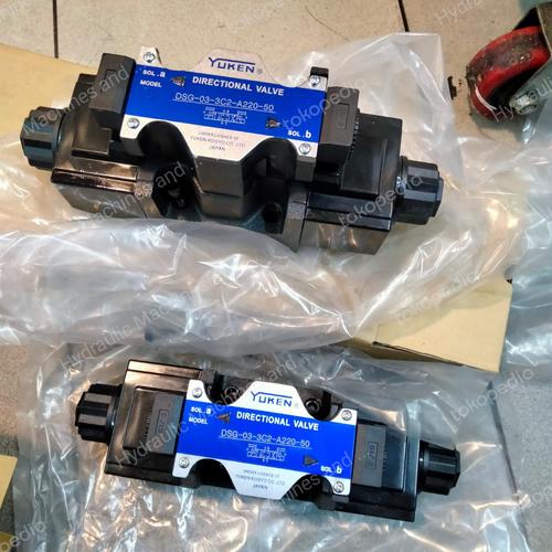 Jual Solenoid Valve DSG-03-3C2-A220-50 Yuken / solenoid Yuken double coil - Jakarta Barat - Jaya ...