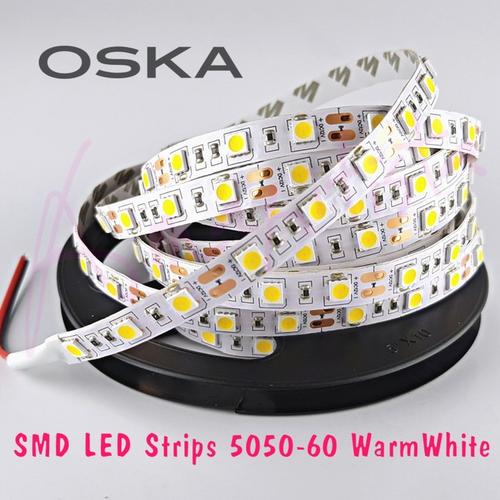 Jual Lampu SMD LED strip Flexible DC 24V WarmWhite 5050 60LED IP33 ...