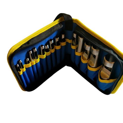 Jual Pahat Plong Set 15 Pcs - Pelubang Pembolong Karet Kulit Set 15 Pcs ...