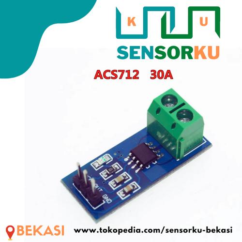Jual ACS712 ACS 712 Sensor Arus 30A Current Sensor 30A for Arduino dsb ...