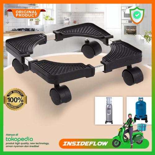 Jual Alas Roda Tatakan Tabung Gas Stand Dudukan Galon Portable Base ...