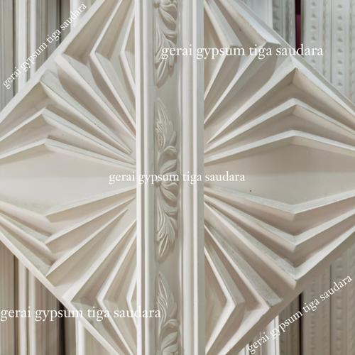 Jual Lis gypsum 9 cm - List gipsum 9cm - Lis plafon gypsum 9cm motif ...