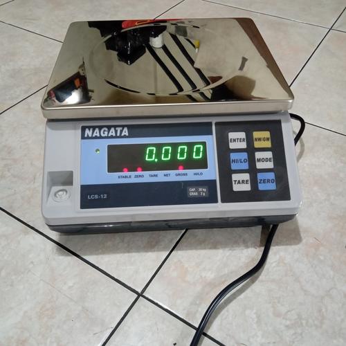 Jual TIMBANGAN DIGITAL NAGATA LCS-12 6kg, 12kg, 30kg - 30 kg x 2 g - Kota Tangerang Selatan ...