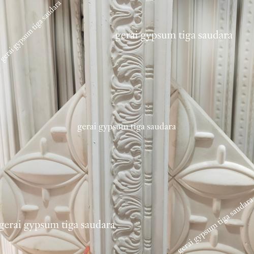 Jual Lis gypsum 11cm - List gipsum motif sawi - Lis plafon gipsum 11 cm ...
