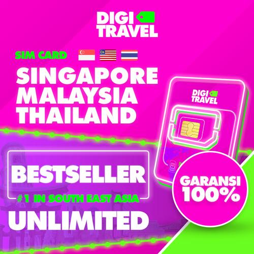 Jual DIGI TRAVEL Sim Card Singapore Malaysia Thailand | Simcard ...