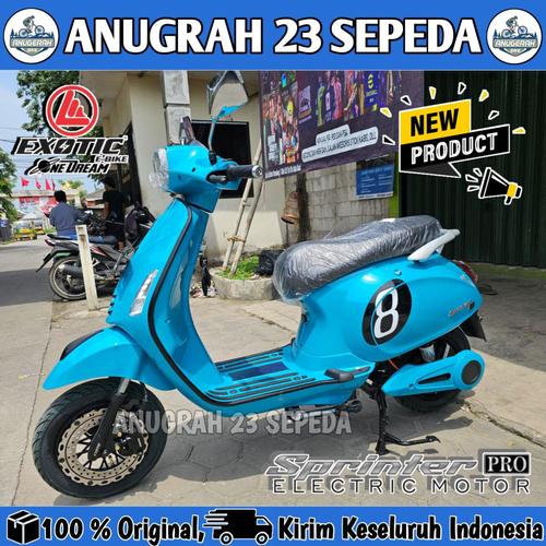 Jual Sepeda Motor Listrik E-Motor ET SPRINTER PRO 1200 Watt - Light ...