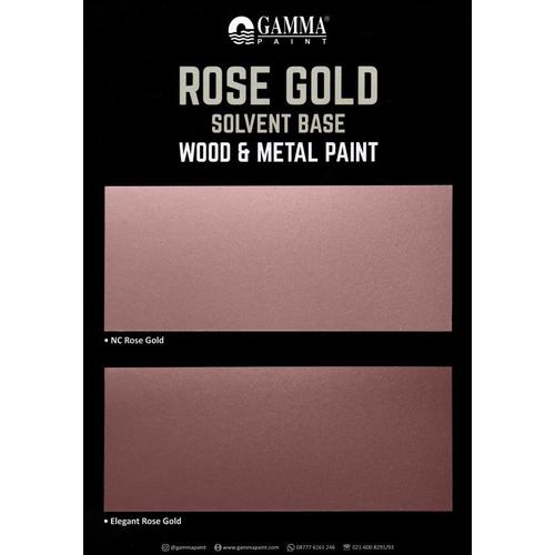 Jual Rose Gold Metallic - 1L - Cat Duco Metalik Nc Besi & Kayu Solvent ...