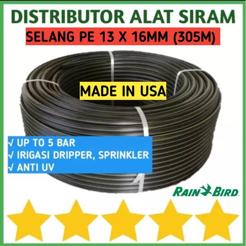 Jual SELANG PE / LDPE 13 X 16MM SELANG AIR IRIGASI SPRINKLER DRIP TETES ...