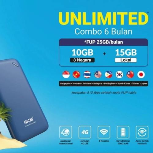 Jual Modem all OPERATOR DUNIA Mifi 25GB HKM G009 Worldwide Portable Wifi - Kota Malang - Kios ...