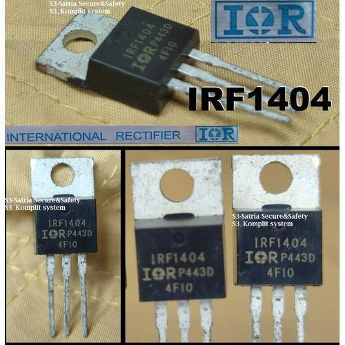 Jual IRF1404 ASLI irf1404 IR ORIGINAL IRF 1404 MOSFET ORI IOR irf 1404 ...