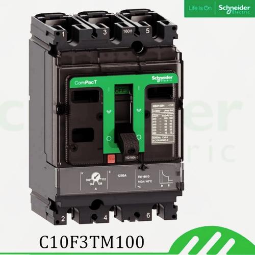 Jual SCHNEIDER COMPACT MCCB NSX100F 3P 100A 36kA NEW GENERATION ...