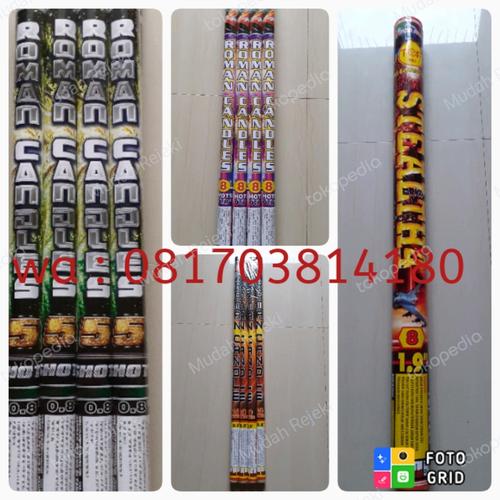 Jual Paket kembang api 1 jutaan tahun baru 2024 C Roman Candle - Kota ...