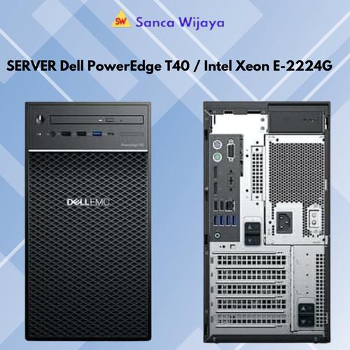 Jual Dell PowerEdge T40, SERVER DELL T40 / Intel Xeon E-2224G, , - 8Gb ...