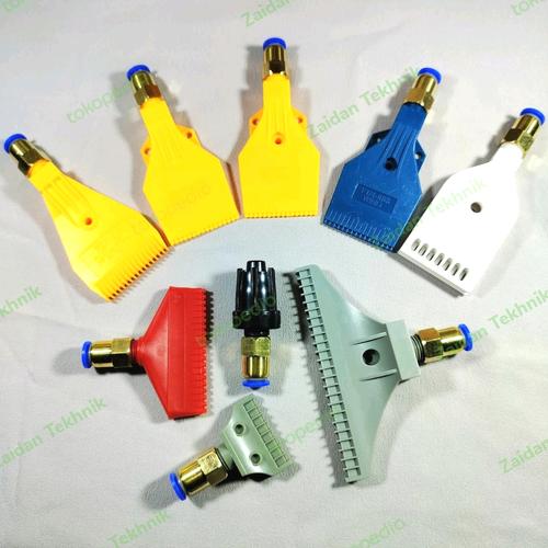 Jual Wind Jet Air Blowing Flat Jet Nozzle 1/4 With Fittings Hose ...