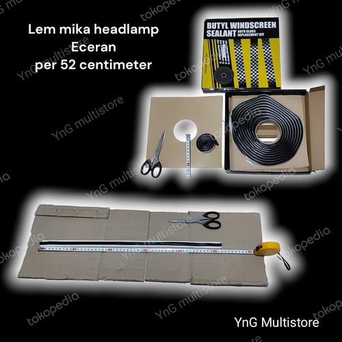 Jual Lem mika headlamp retrofit diameter 9 mm x 50 cm - Abu-abu - Kab ...