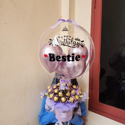 Promo Cokelat Fererro Buket Cokelat Bucket Premium Bunga Artificial ...
