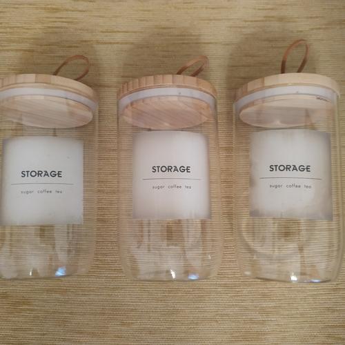 Jual Informa Original Glass Jar Toples Set Of 3 Kapasitas 1000 ml ...