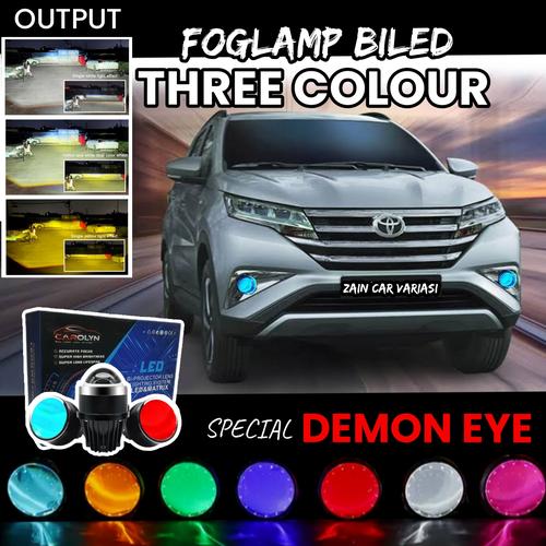 Jual foglamp biled demon RUSH TERIOS 3 warna variasi super terang ...