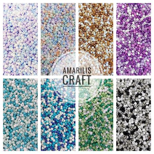 Jual [25gr] Manik Pasir 3MM MIX Warna - Mix Hijau - Kota Bekasi ...