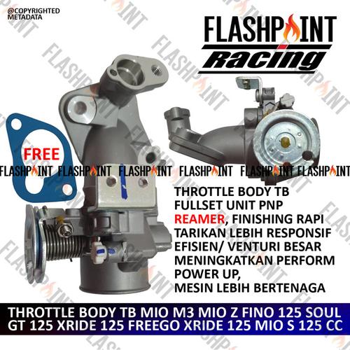 Jual THROTTLE BODY TB MIO M3 MIO Z FINO 125 SOUL GT XRIDE FREEGO XRIDE ...