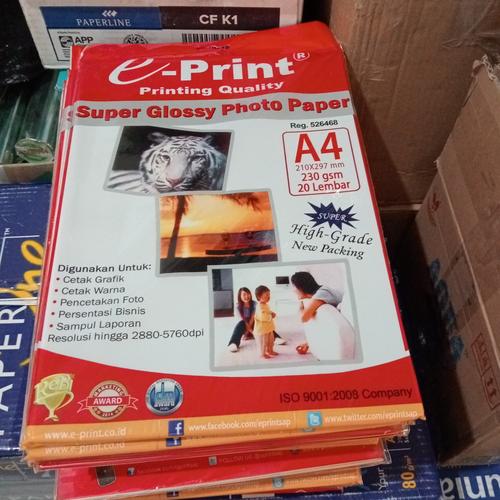 Jual kertas photo super glossy photo paper - Jakarta Pusat - TALENTA ...