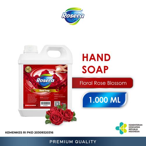 Promo Rosera Hand Soap 1 Liter 1000 ML Sabun Cuci Tangan Rose Blossom ...