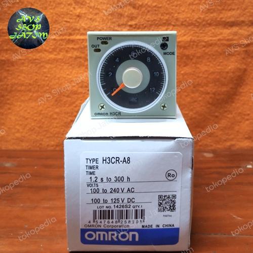 Jual Omron Timer Relay H3CR-A8 / H3BA-8 - Kab. Gresik - AVS Shop Jatim | Tokopedia