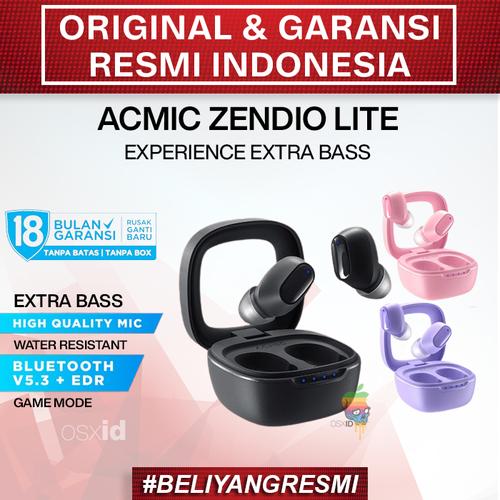 Jual ACMIC ZENDIO LITE TWS True Wireless Earbuds Earphone Extra Bass ...