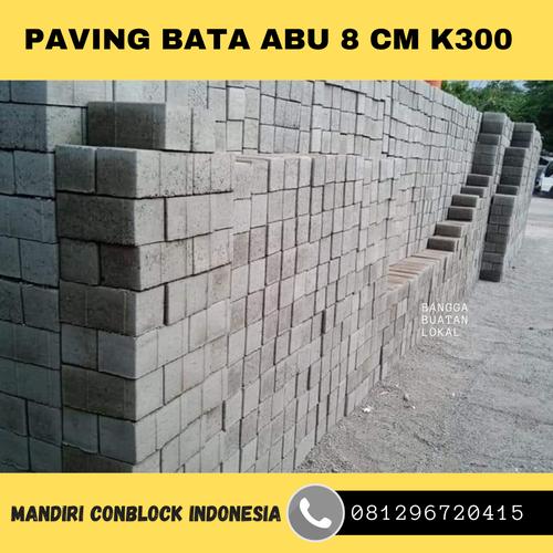Jual Paving Block Bata Abu 8cm Hidrolik K300 - Conblock - Paping Blok ...