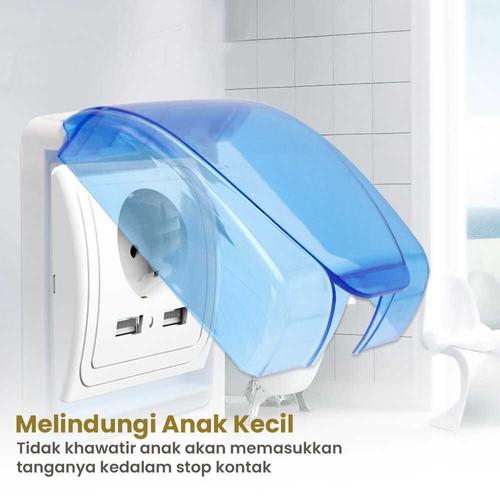 Jual Pelindung Colokan Listrik Box Cover Stop Kontak Dinding Indoor ...