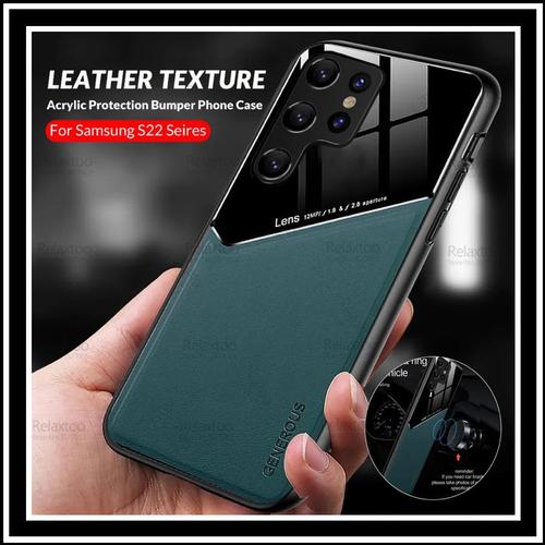 Jual SAMSUNG GALAXY S22 / PLUS / ULTRA GENEROUS LEATHER ORIGINAL HARD ...