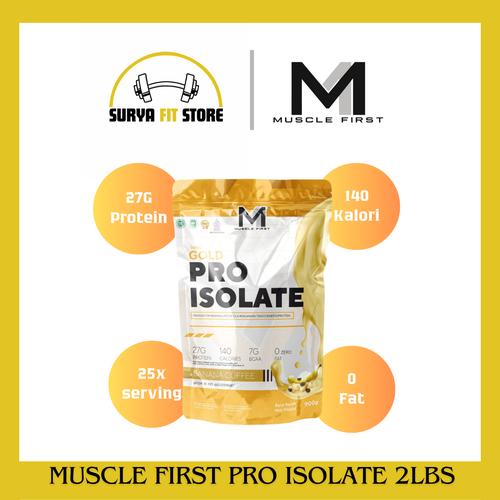 Jual Muscle First Gold Pro Isolate Whey Protein 2lbs - Rasa Banana ...