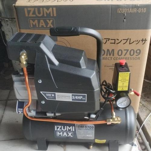 Jual Mesin Kompresor Compressor Angin Listrik Izumi 3/4 Hp 9L (Standar ...