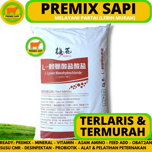 Jual L LYSINE 1 KG - LISIN - LYSIN - LISINE - LEUSIN - SUPLEMEN VITAMIN ...