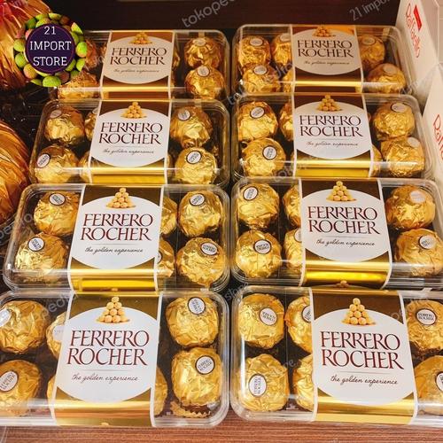 Jual Ferrero Rocher 16 Pcs | Coklat Ferrero Rocher Isi 16 | Box ...